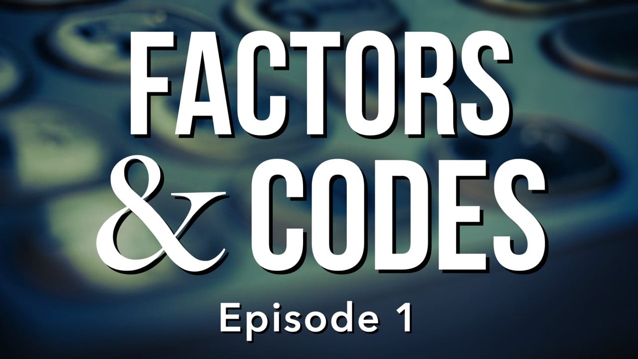 Factors and Codes (Episode 1) ＊ Byrdseed.TV