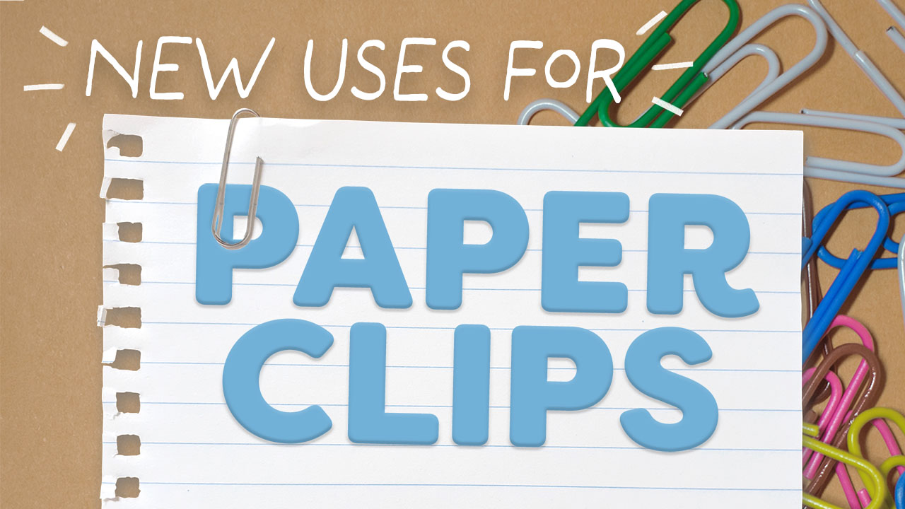 New Uses for a Paperclip ＊ Byrdseed.TV