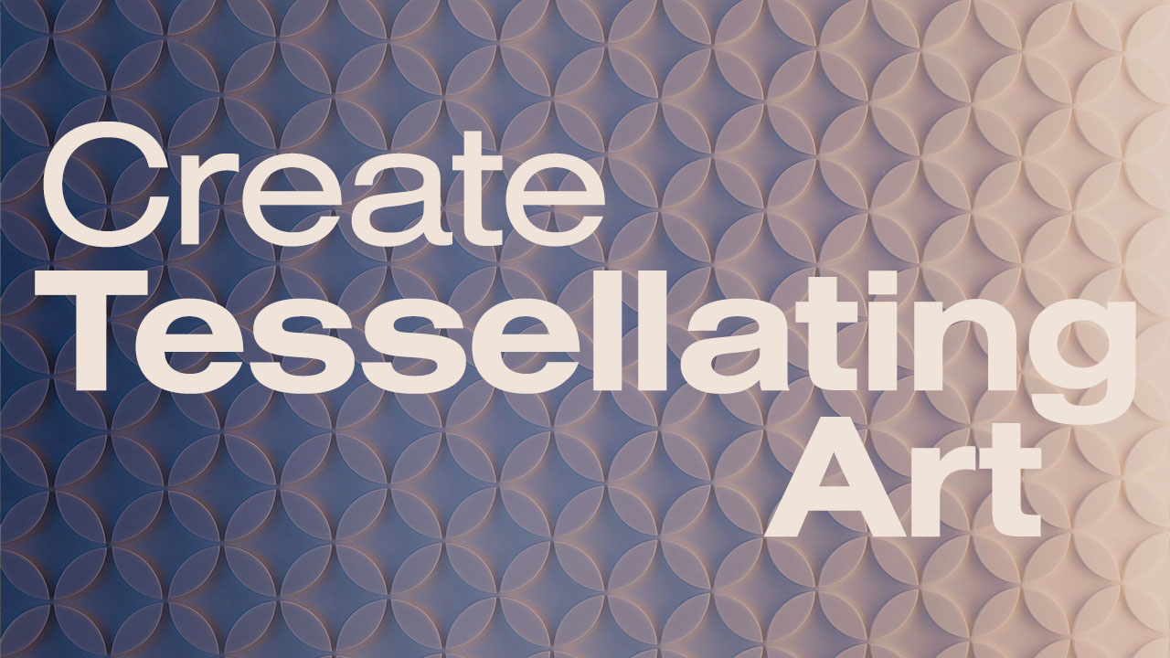 An Escher-Style Tessellation Project ＊ Byrdseed.TV