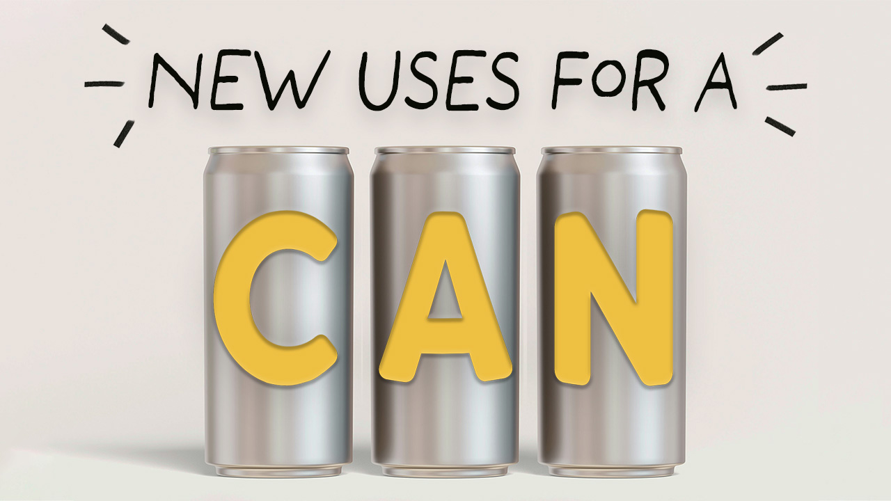 New Uses For An Aluminum Can ＊ Byrdseed.TV