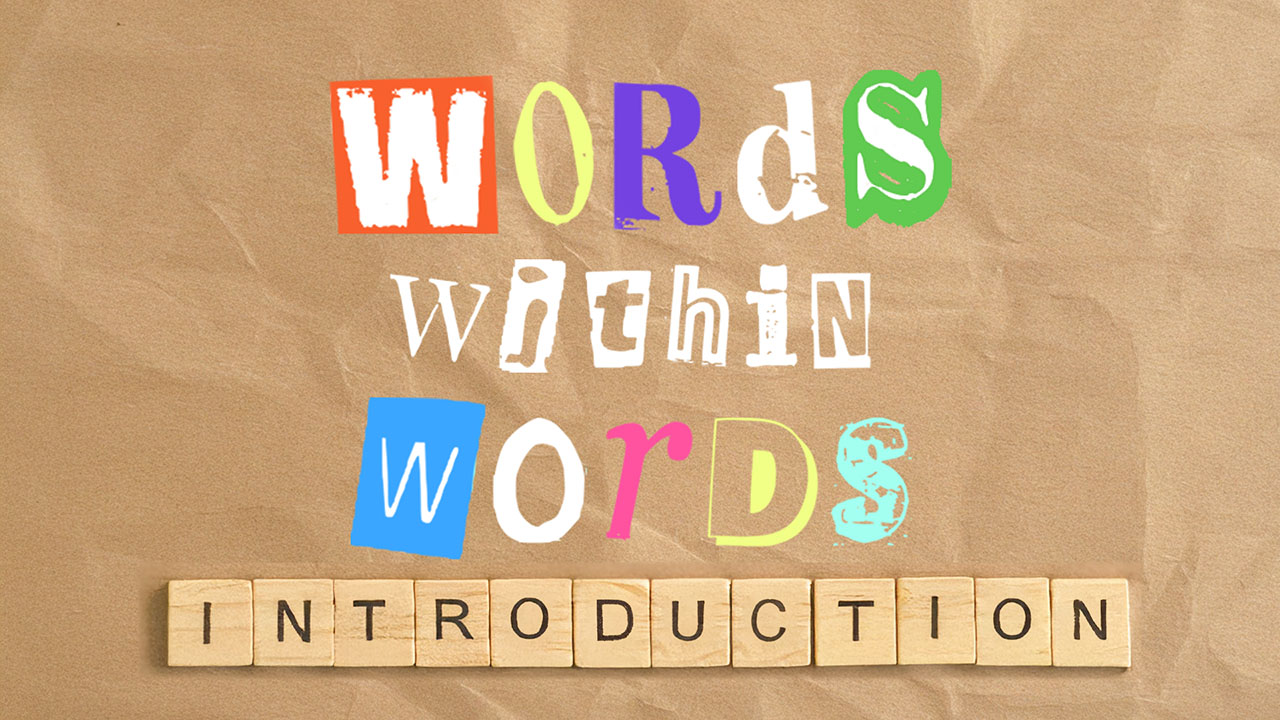 Words Within Words: Intro (SOLDIER) ＊ Byrdseed.TV