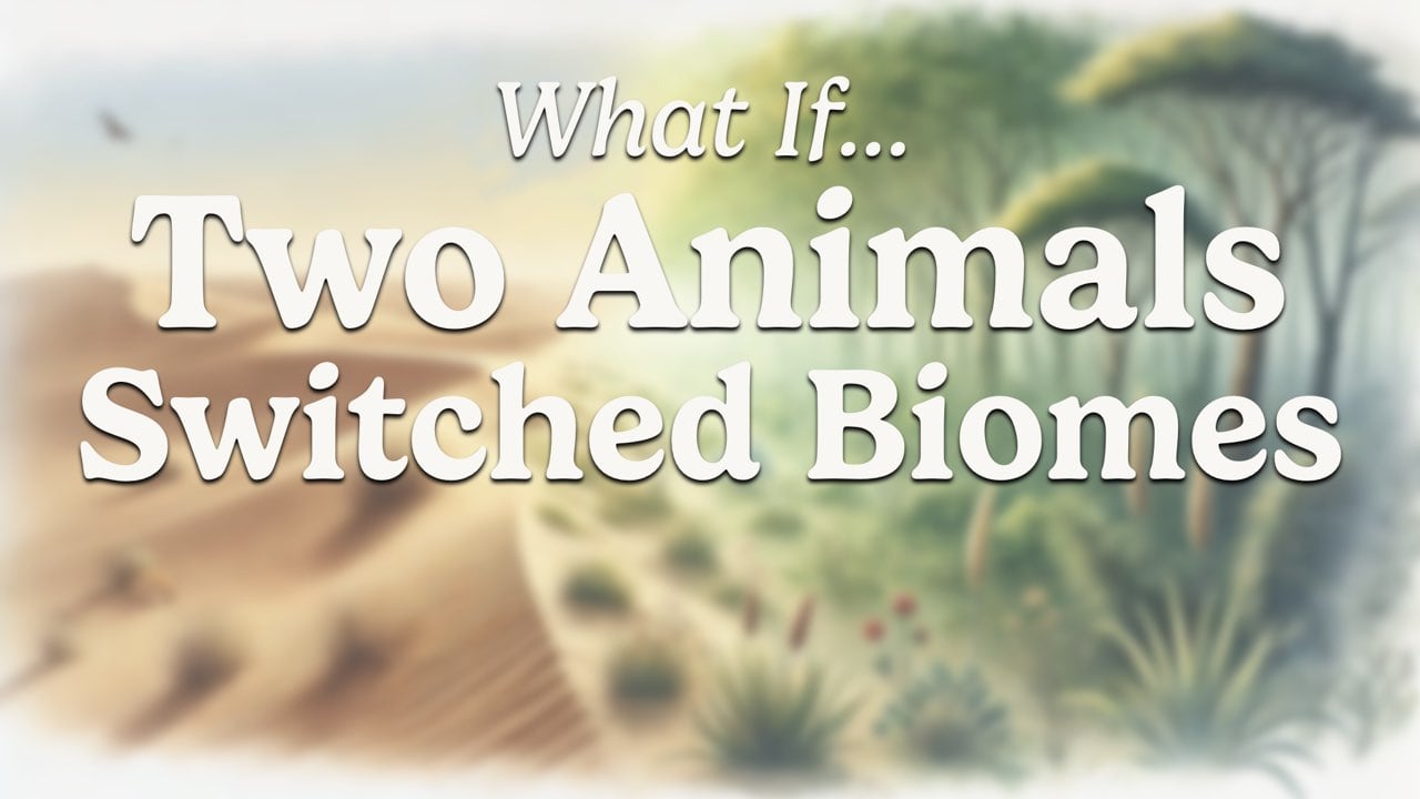 Two Animals Switch Biomes ＊ Byrdseed.TV