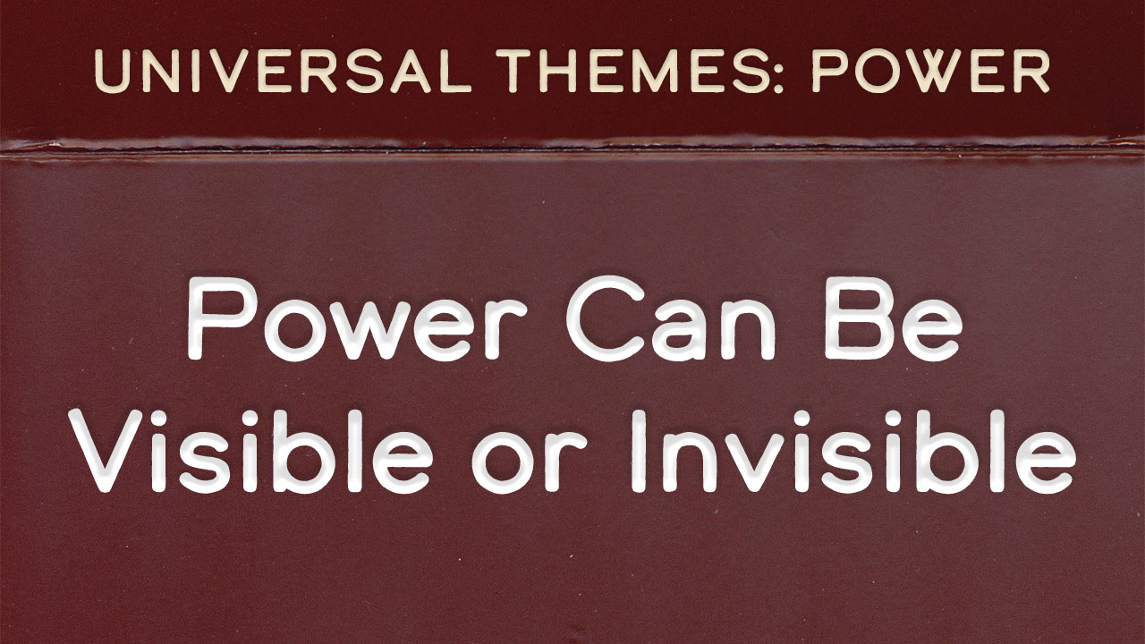 Power can be Visible or Invisible ＊ Byrdseed.TV