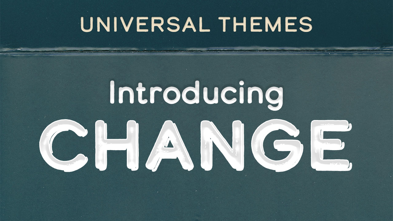 Introducing Universal Theme of Change ＊ Byrdseed.TV