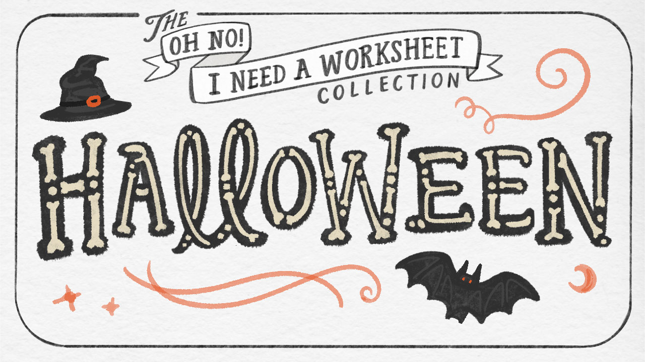 Halloween Worksheets ＊ Byrdseed.TV