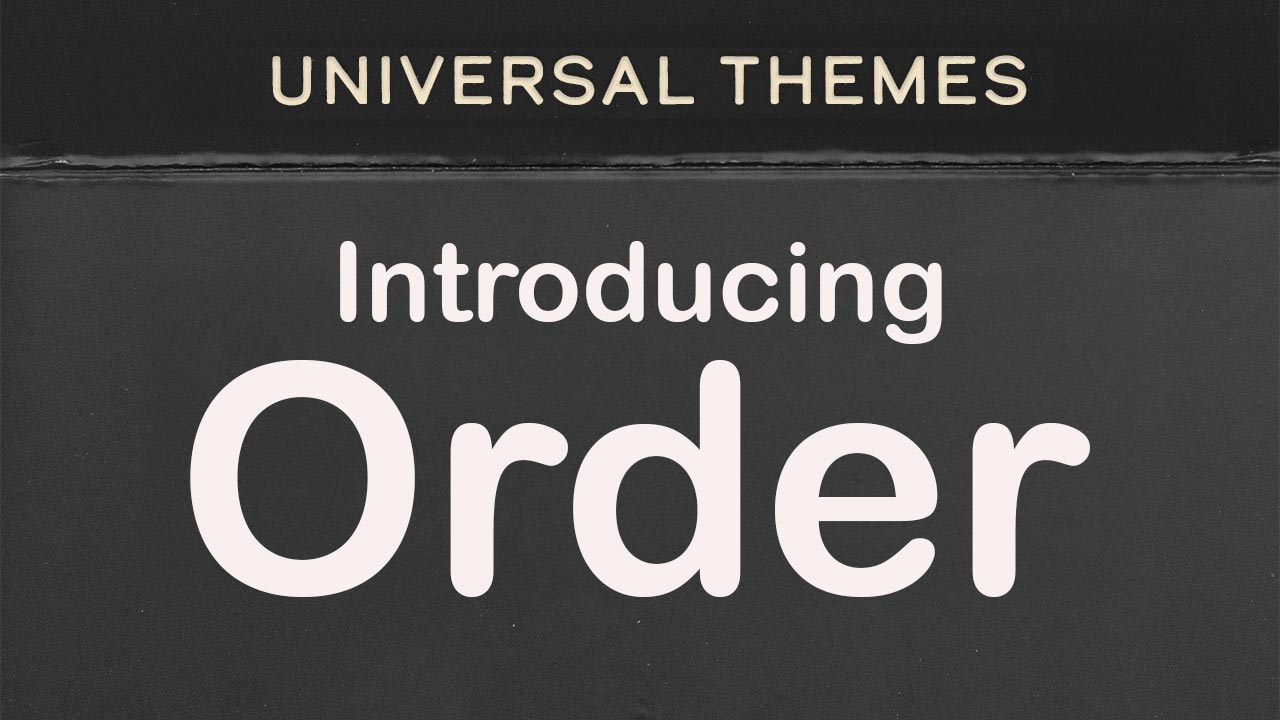 Introducing Order and Chaos ＊ Byrdseed.TV