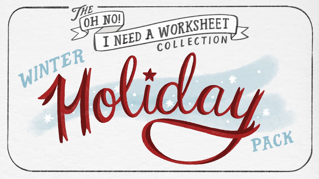 Holiday Worksheets ＊ Byrdseed.TV