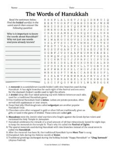 Holiday Worksheets ＊ Byrdseed.TV